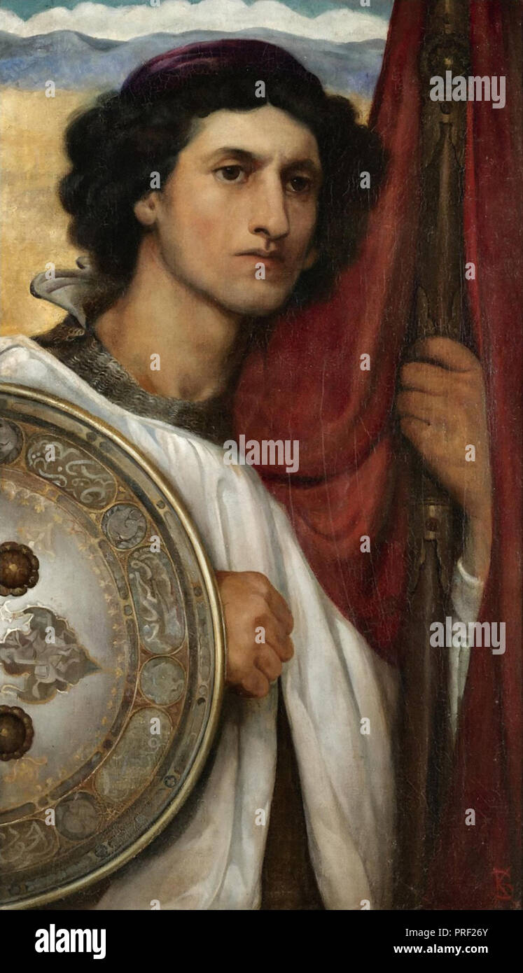 Bunce Kate Elizabeth - a Knight (the Standard Bearer Stock Photo - Alamy