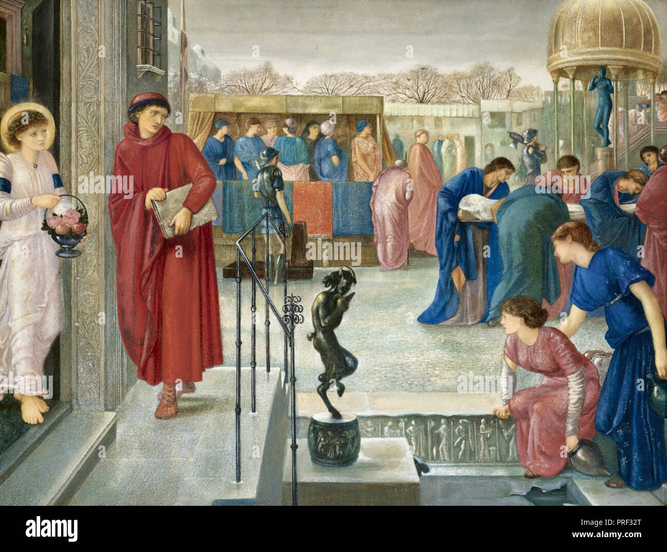 Burne Jones Edward Coley St Theophilus And The Angel A Legend Of