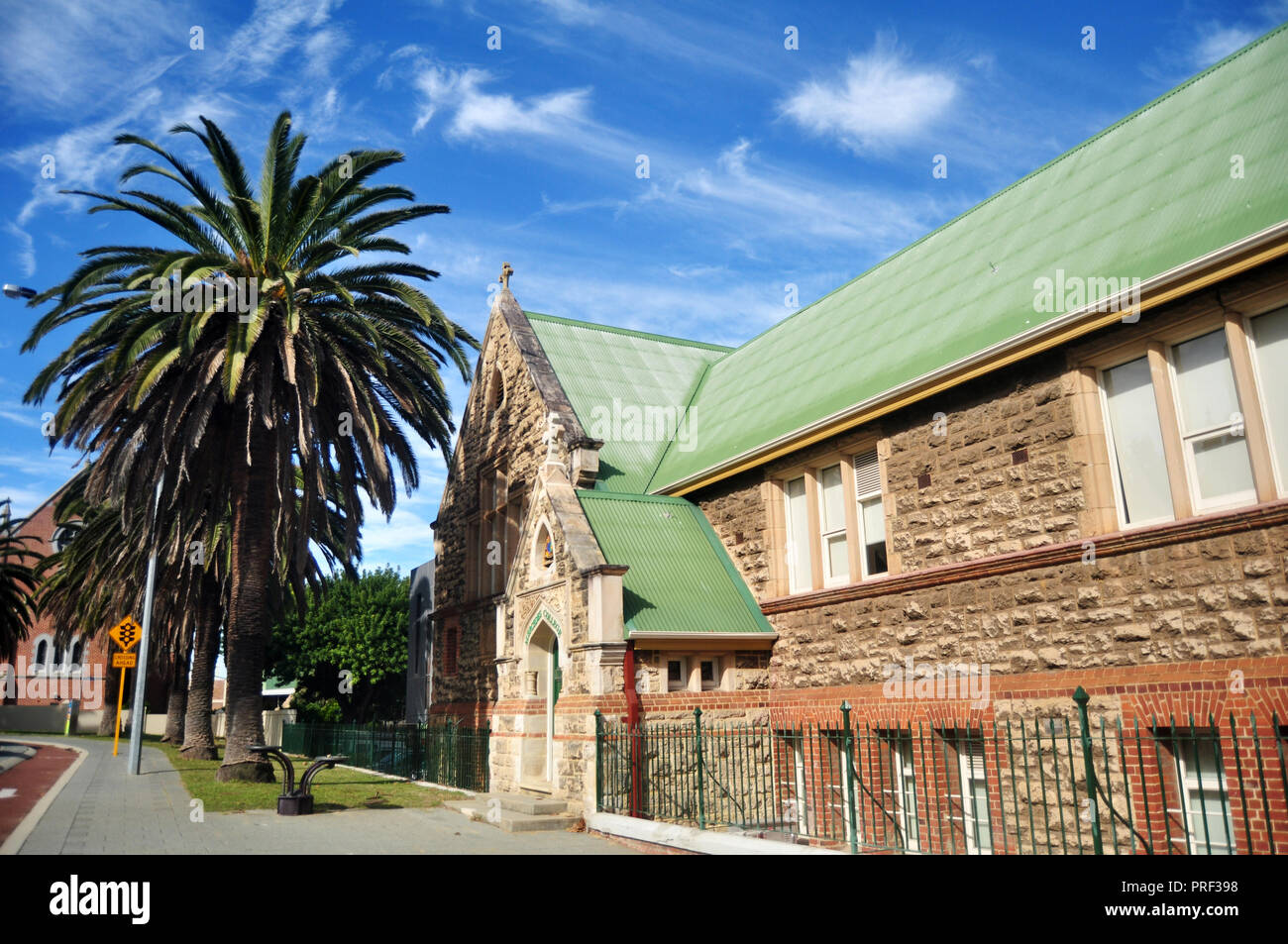 Classic building of Mercedes College for australian people and ...