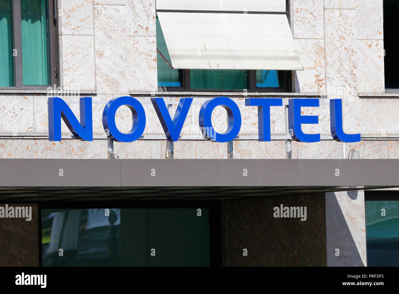Logo der Marke "Novotel"/ logo of the brand "Novotel", Berlin (nur fuer ...