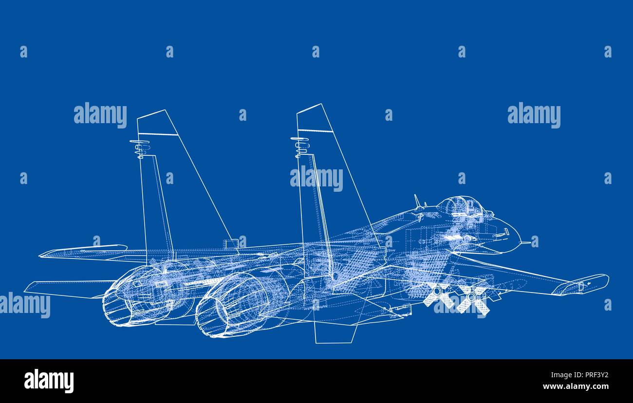 Fighter aviation engineering Stock Vector Images - Alamy