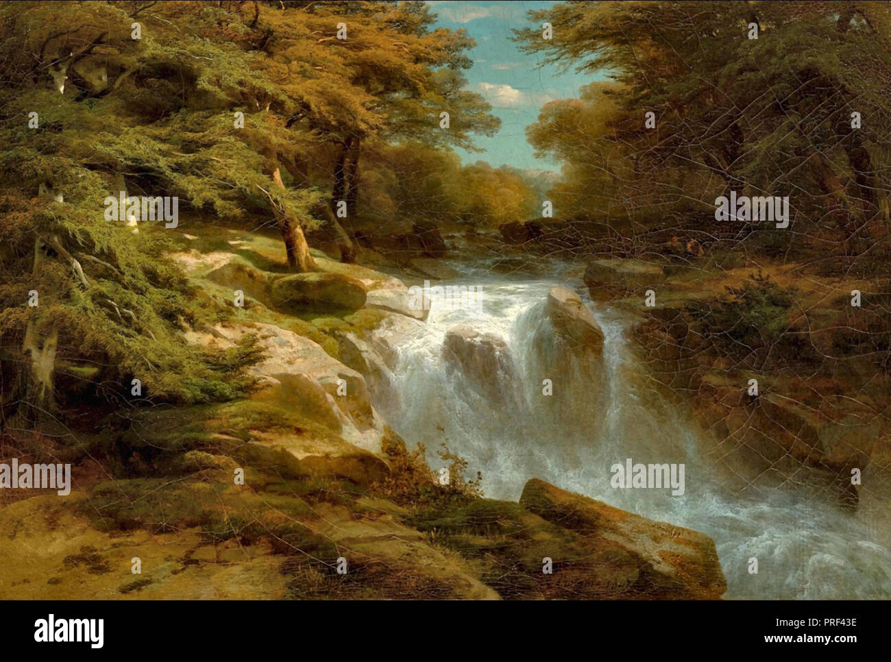 Calame Alexandre - Wasserfall Stock Photo - Alamy