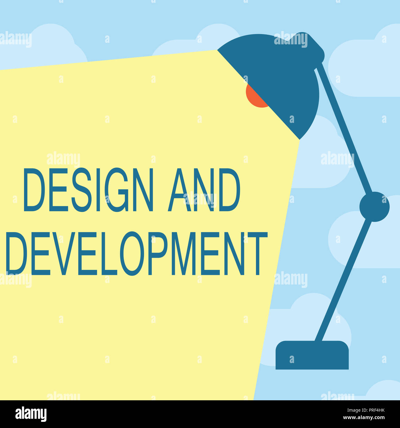 Text sign showing Design And Development. Conceptual photo Defining the ...