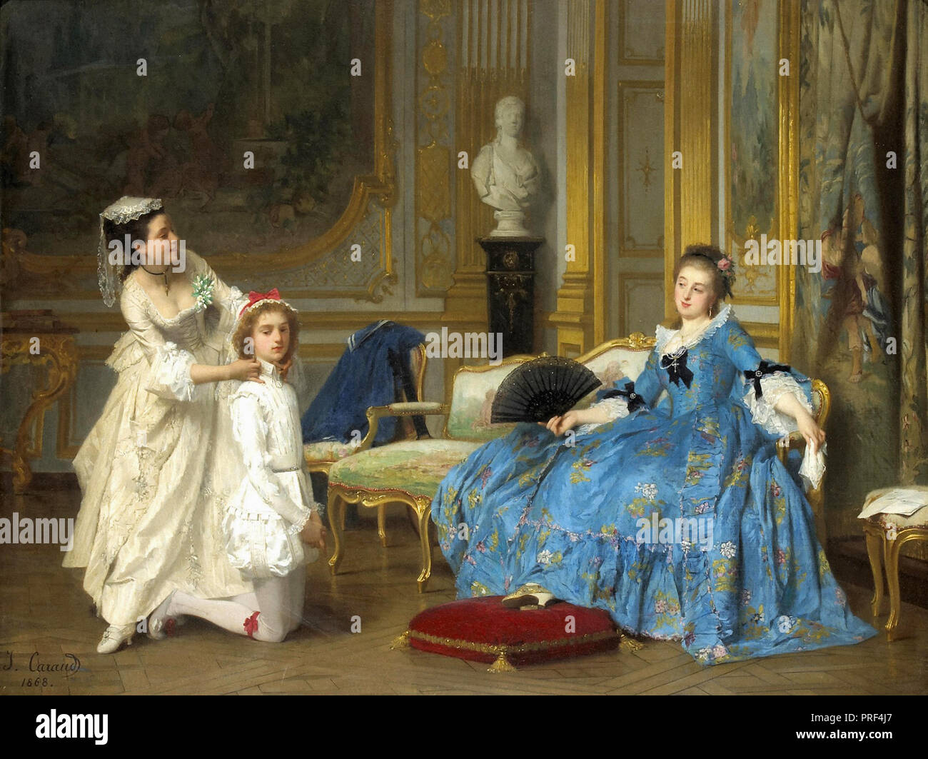 Caraud Joseph - Dressing Up Stock Photo - Alamy