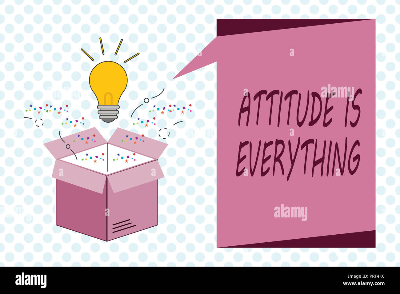 Writing note showing Attitude Is Everything. Business photo showcasing ...