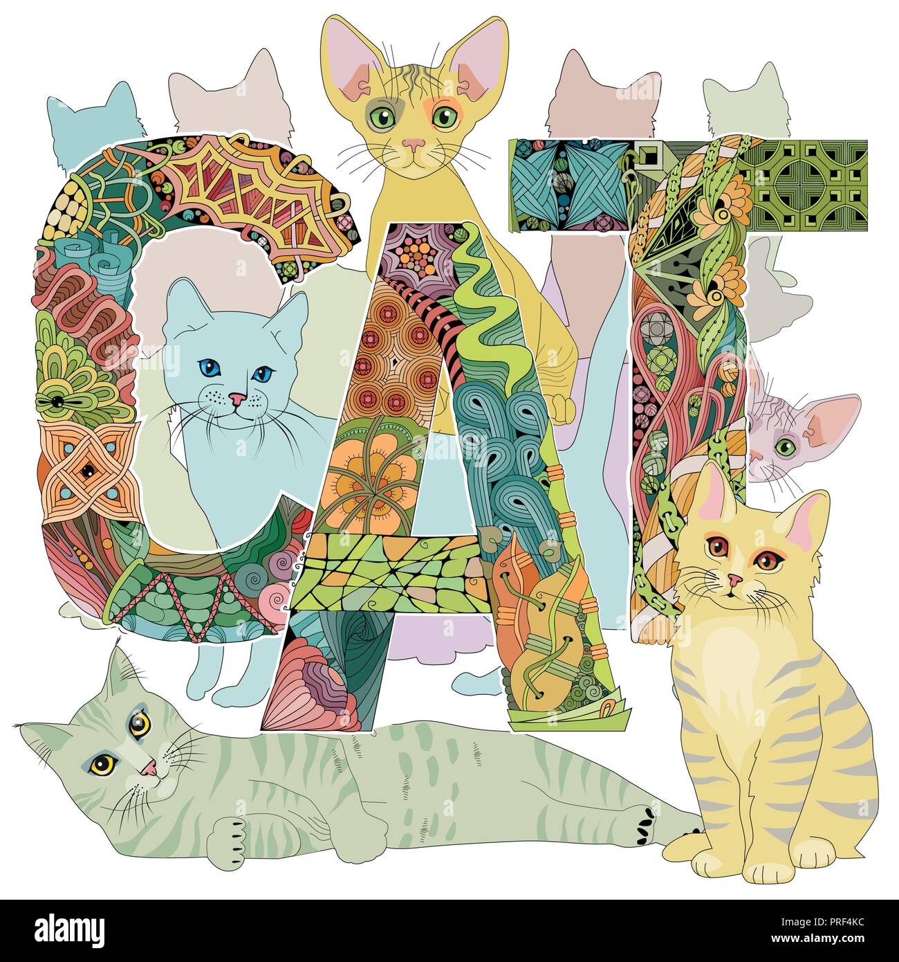 Words abstract hi-res stock photography and images - Alamy