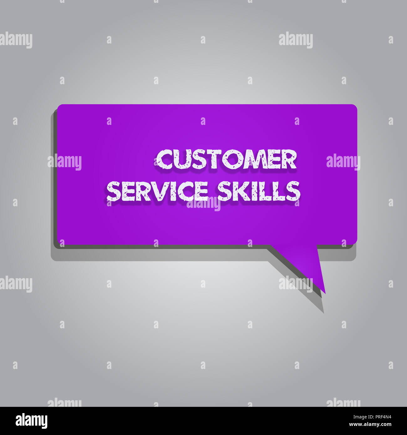Handwriting text writing Customer Service Skills. Concept meaning ...