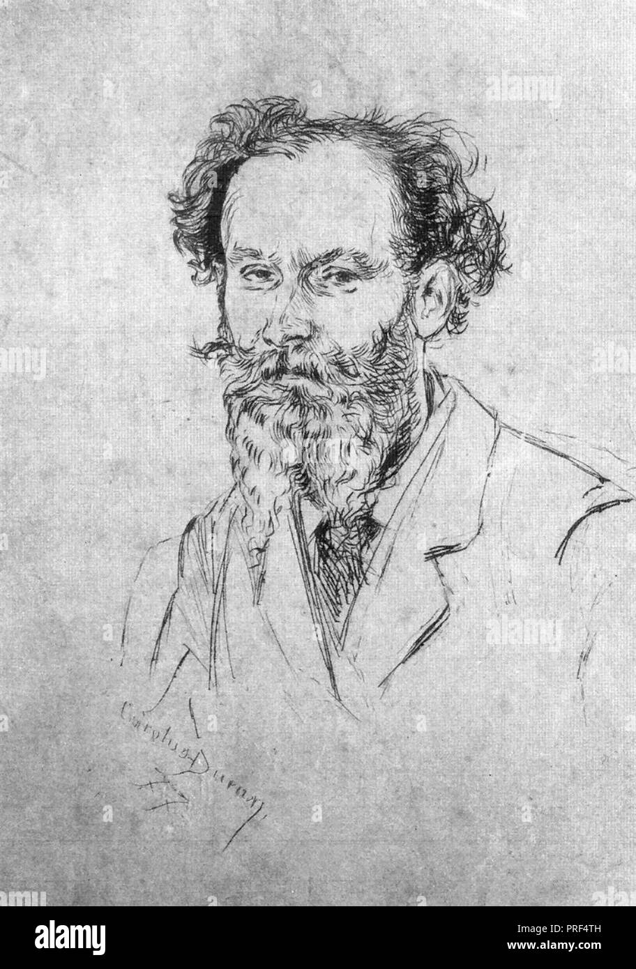 Carolus-Duran - Edouard Manet (Sketch Stock Photo - Alamy
