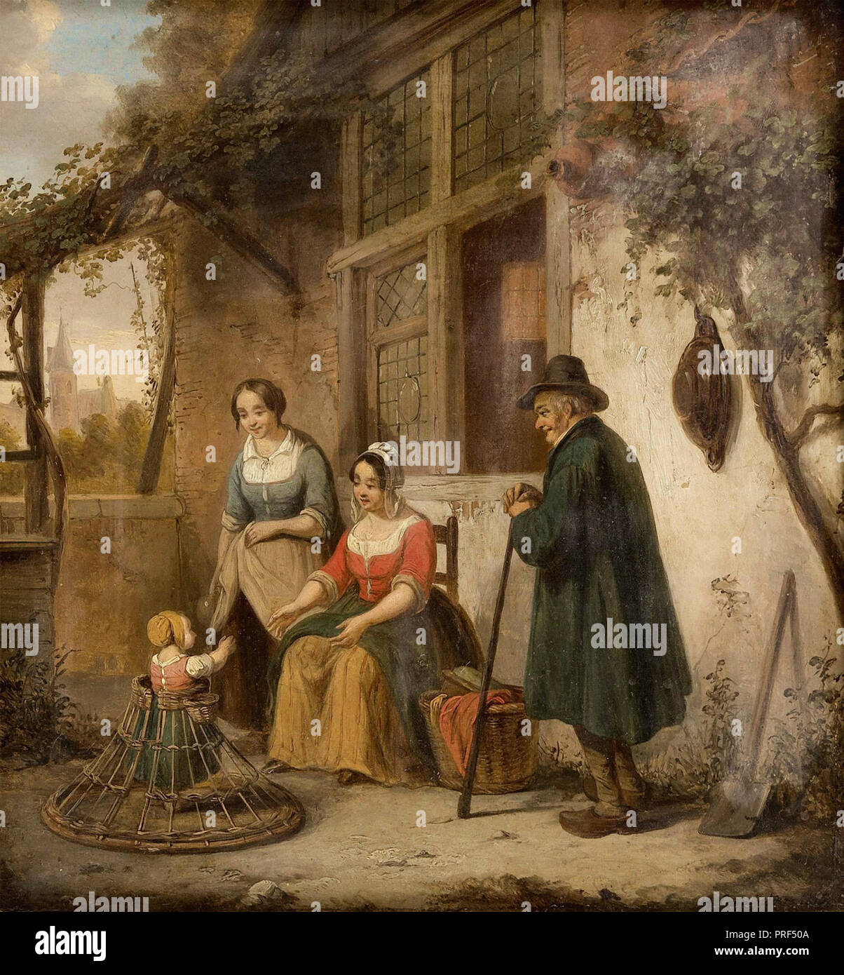 Carpentero Henri Joseph Gommarus - De Eerste Stappen Stock Photo - Alamy