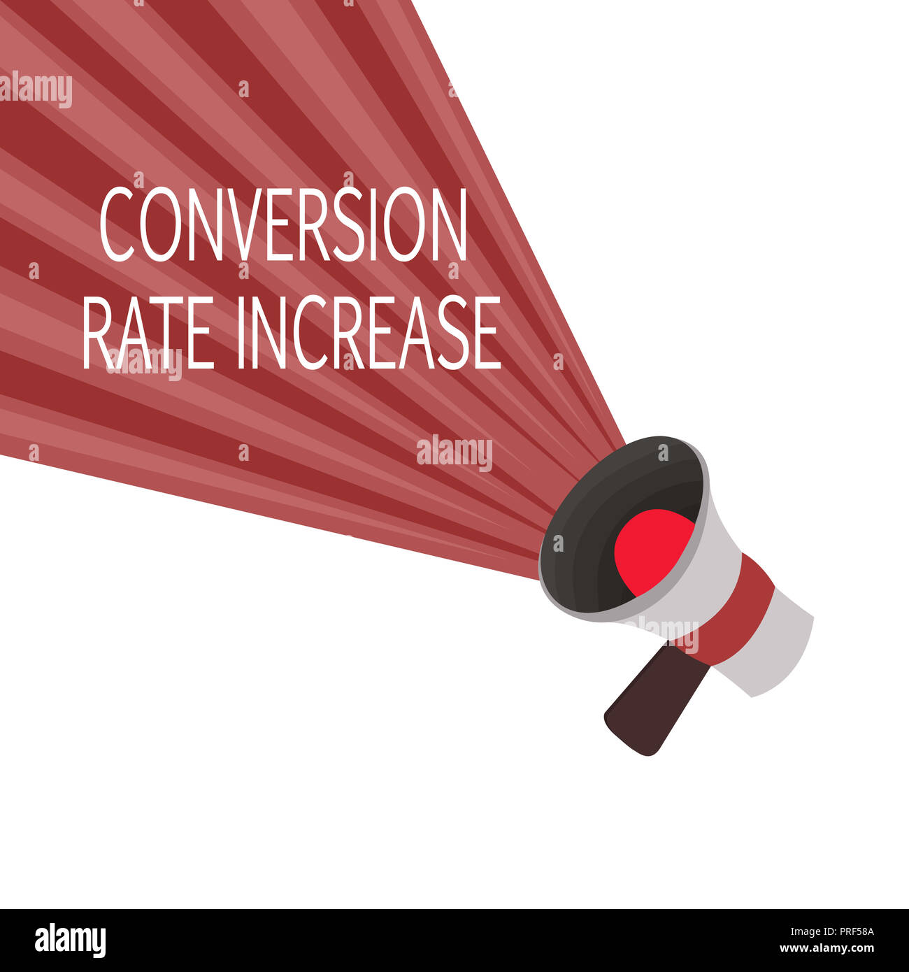 Word writing text Conversion Rate Increase. Business concept for Ratio ...