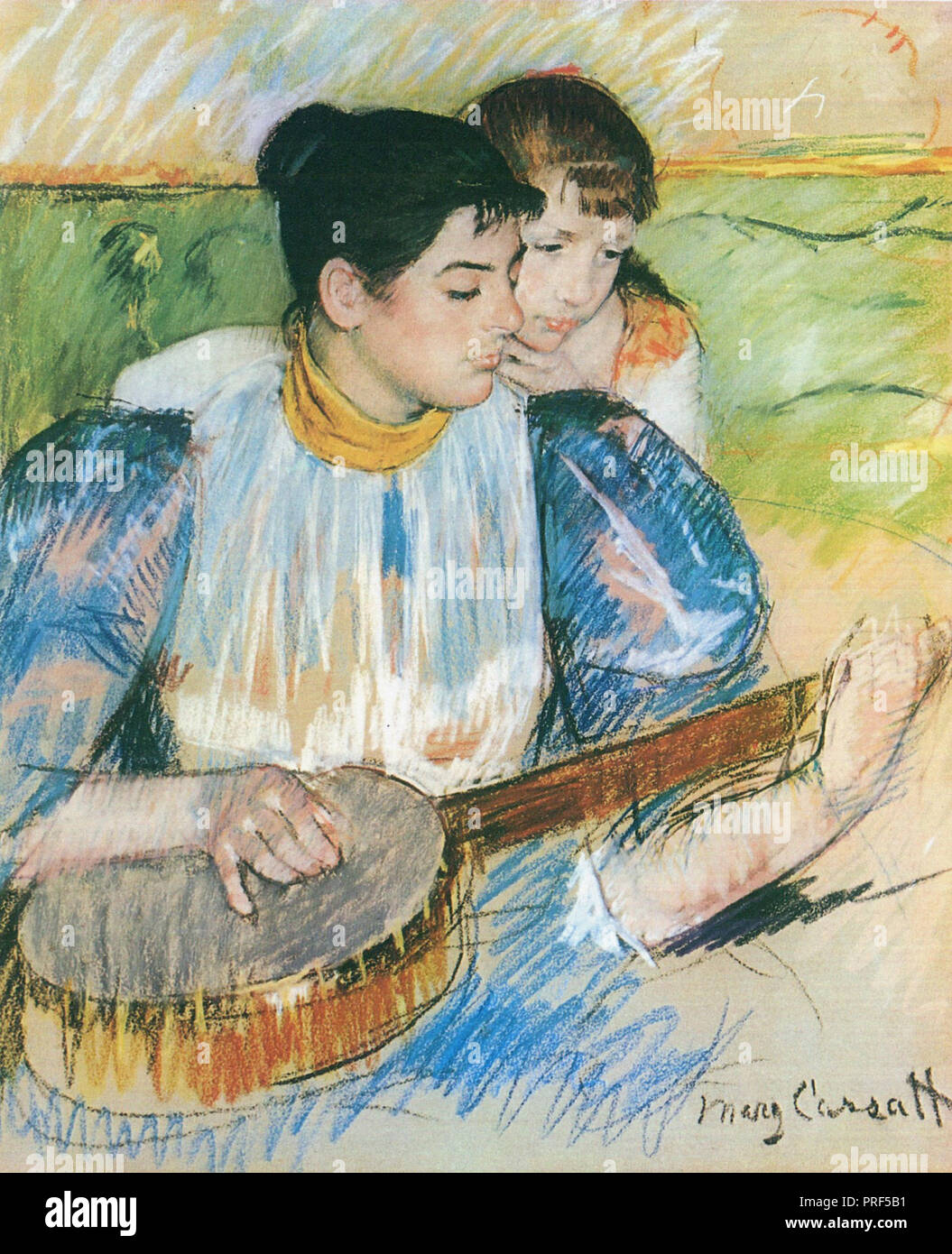 Woman playing banjo hi-res stock photography and images - Alamy