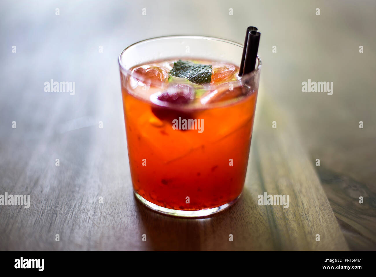 Red fruit detox drink hi-res stock photography and images - Alamy