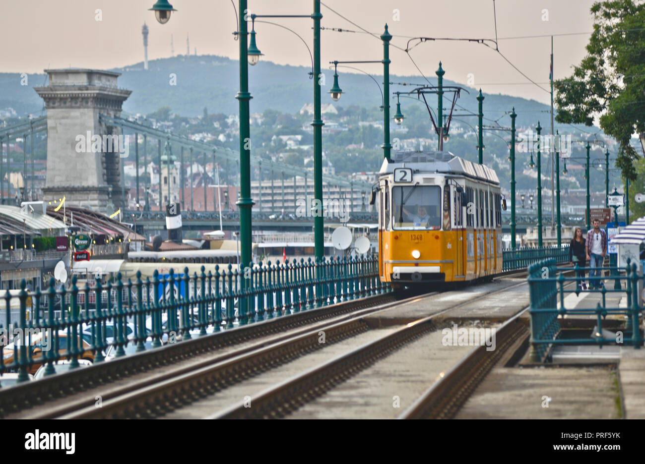 Trams budapest hi-res stock photography and images - Alamy