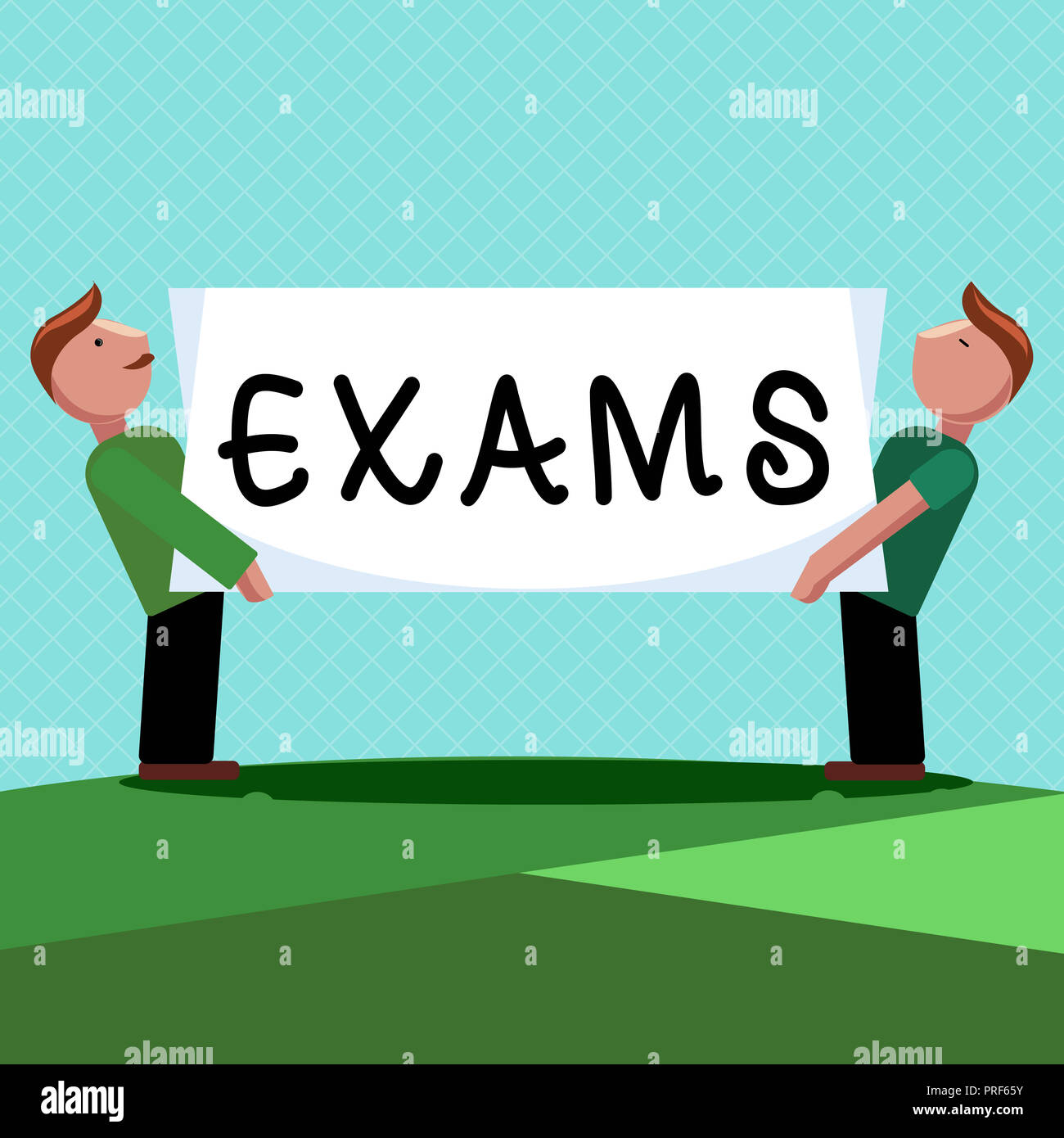 Word writing text Exams. Business concept for test of a specified kind ...