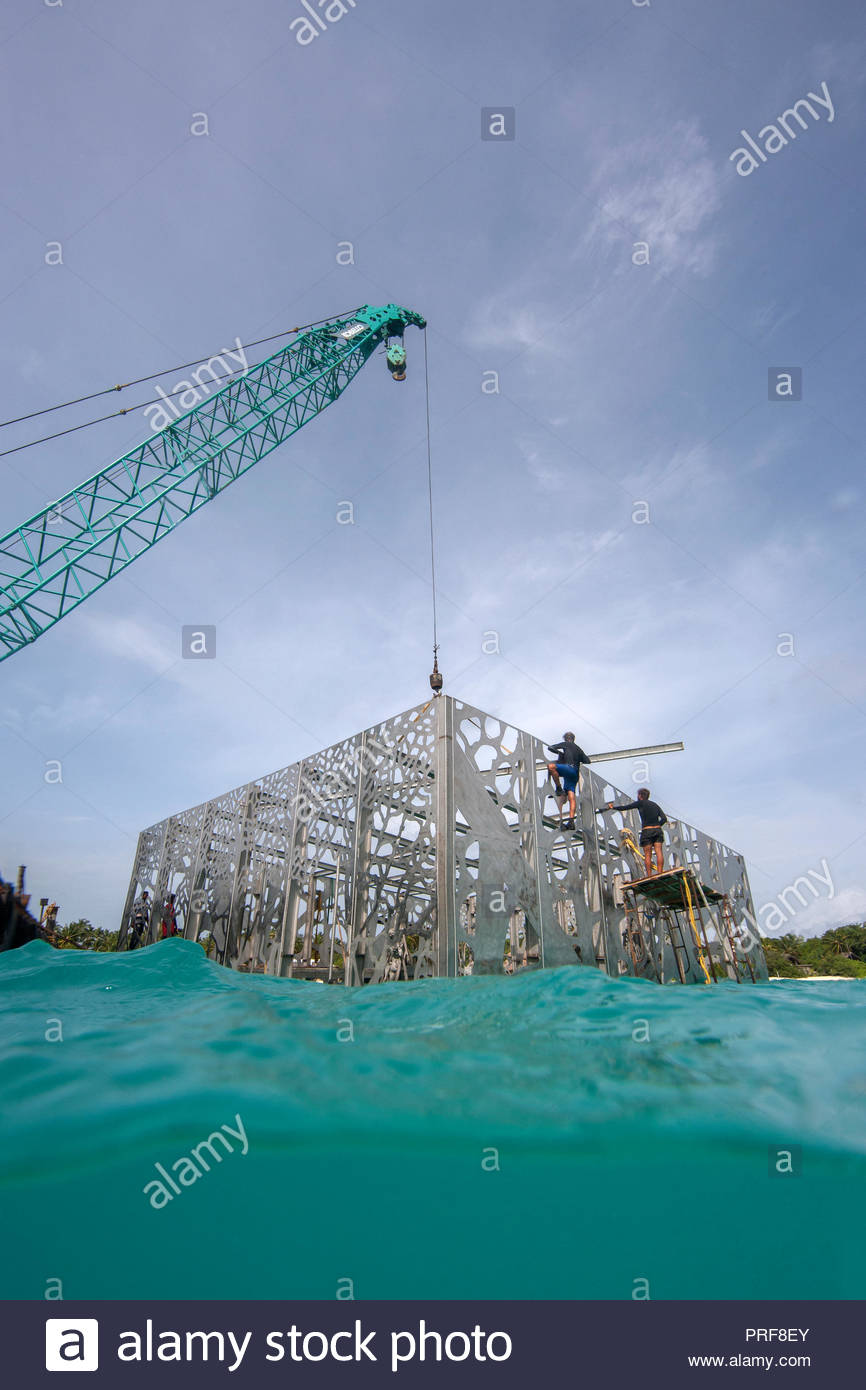 Maldives Construction Stock Photos & Maldives Construction Stock Images ...