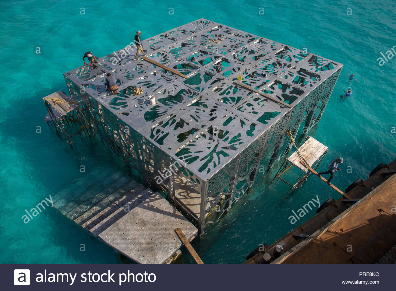 Maldives Construction Stock Photos & Maldives Construction Stock Images ...