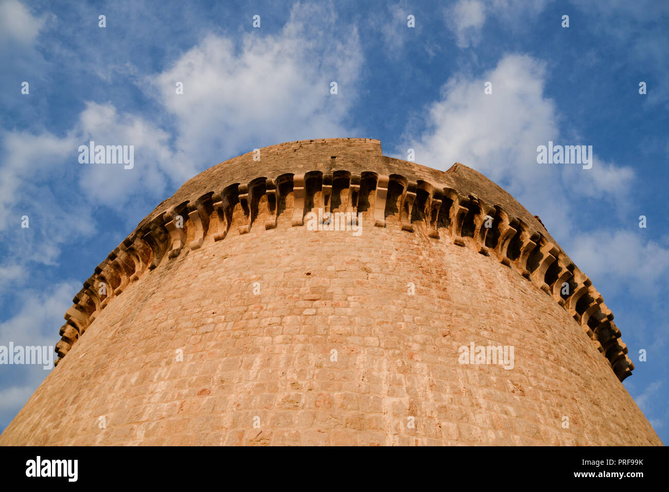 Minceta Tower which forms the highest part of Dubrovnik city walls ...