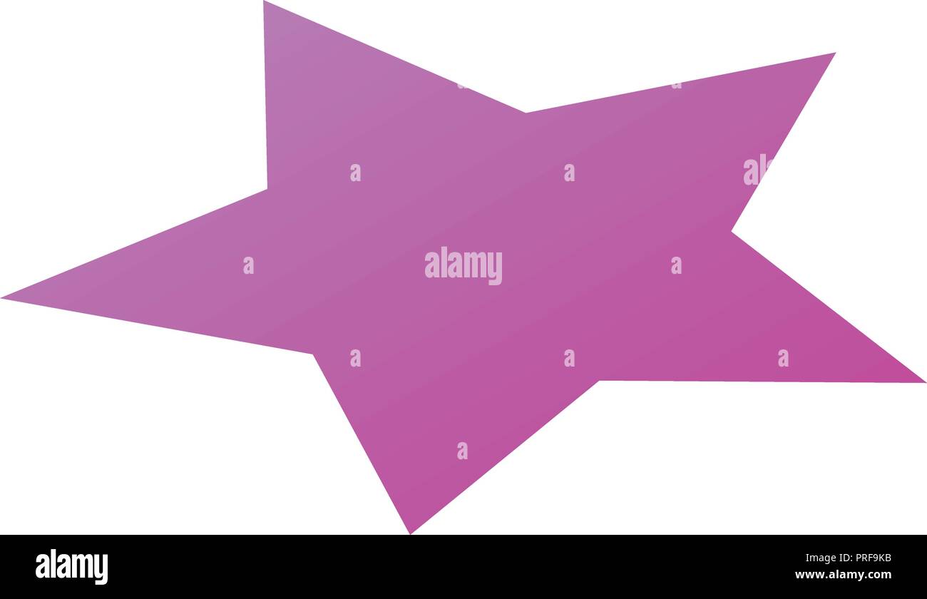 5 point star decoration Stock Vector Images - Alamy