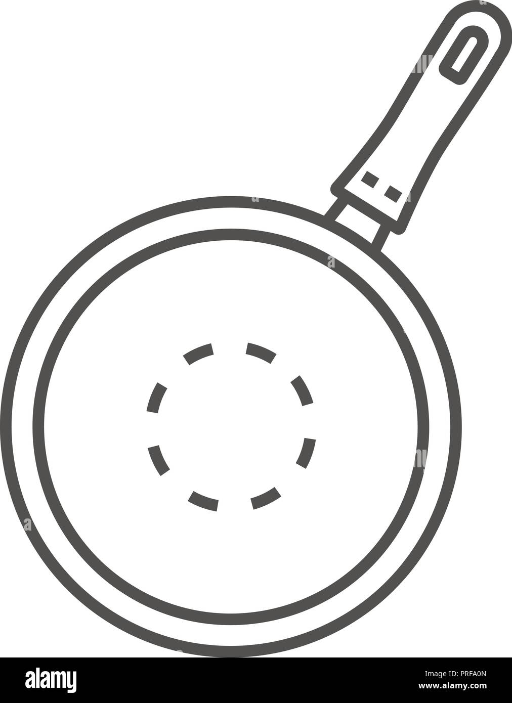 Kitchen griddle icon, outline style Stock Vector Image & Art - Alamy