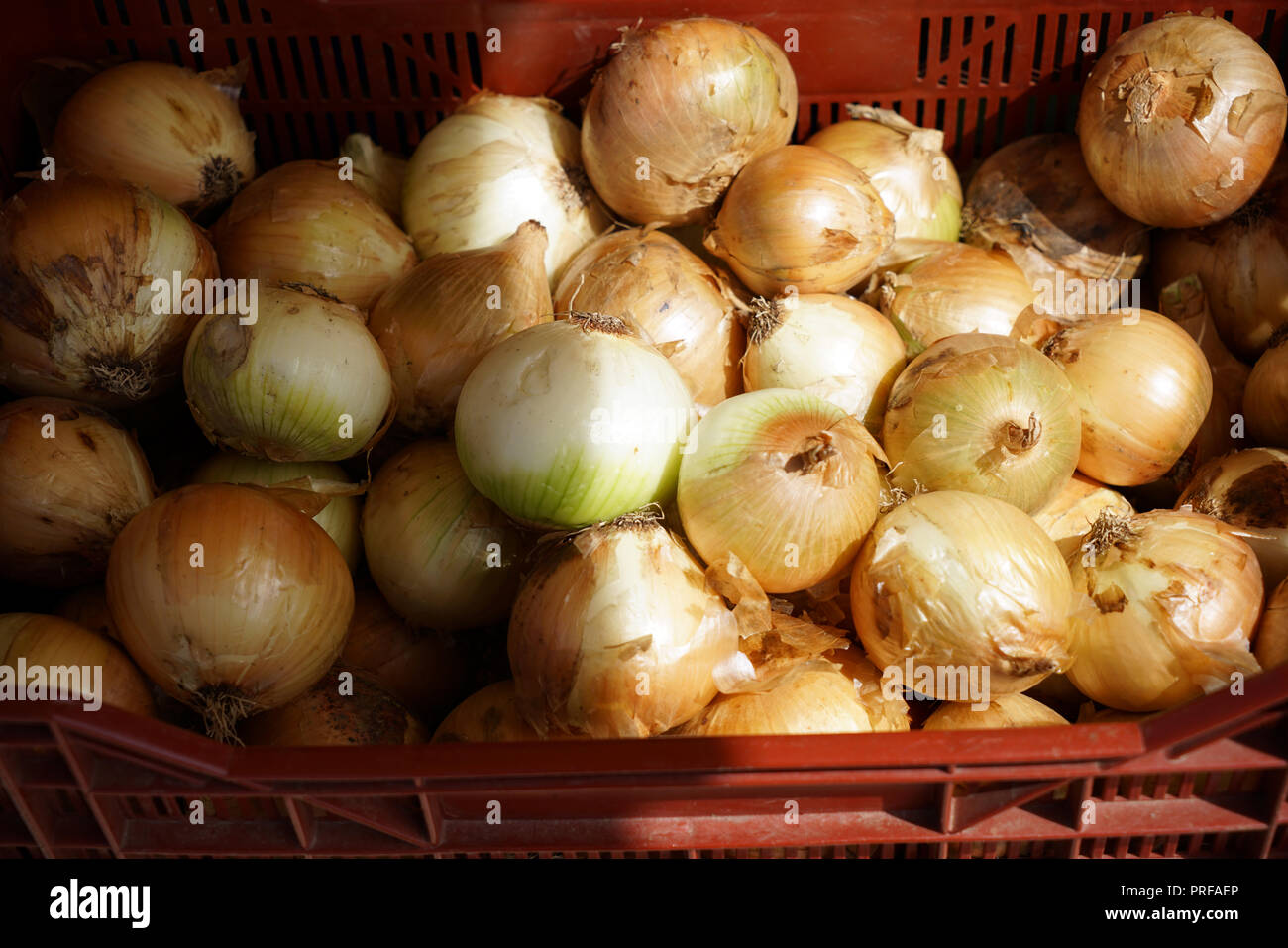 A vegetable market in Portugal offers colorful fruits and vegetables ...