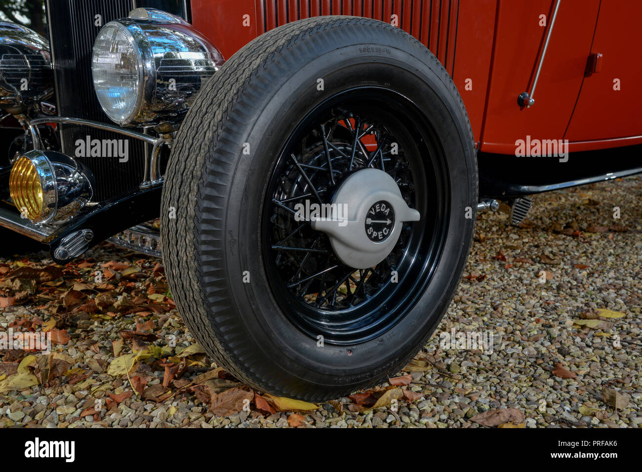 Ford Model B based fenderless full body high boy hot rod Stock Photo ...
