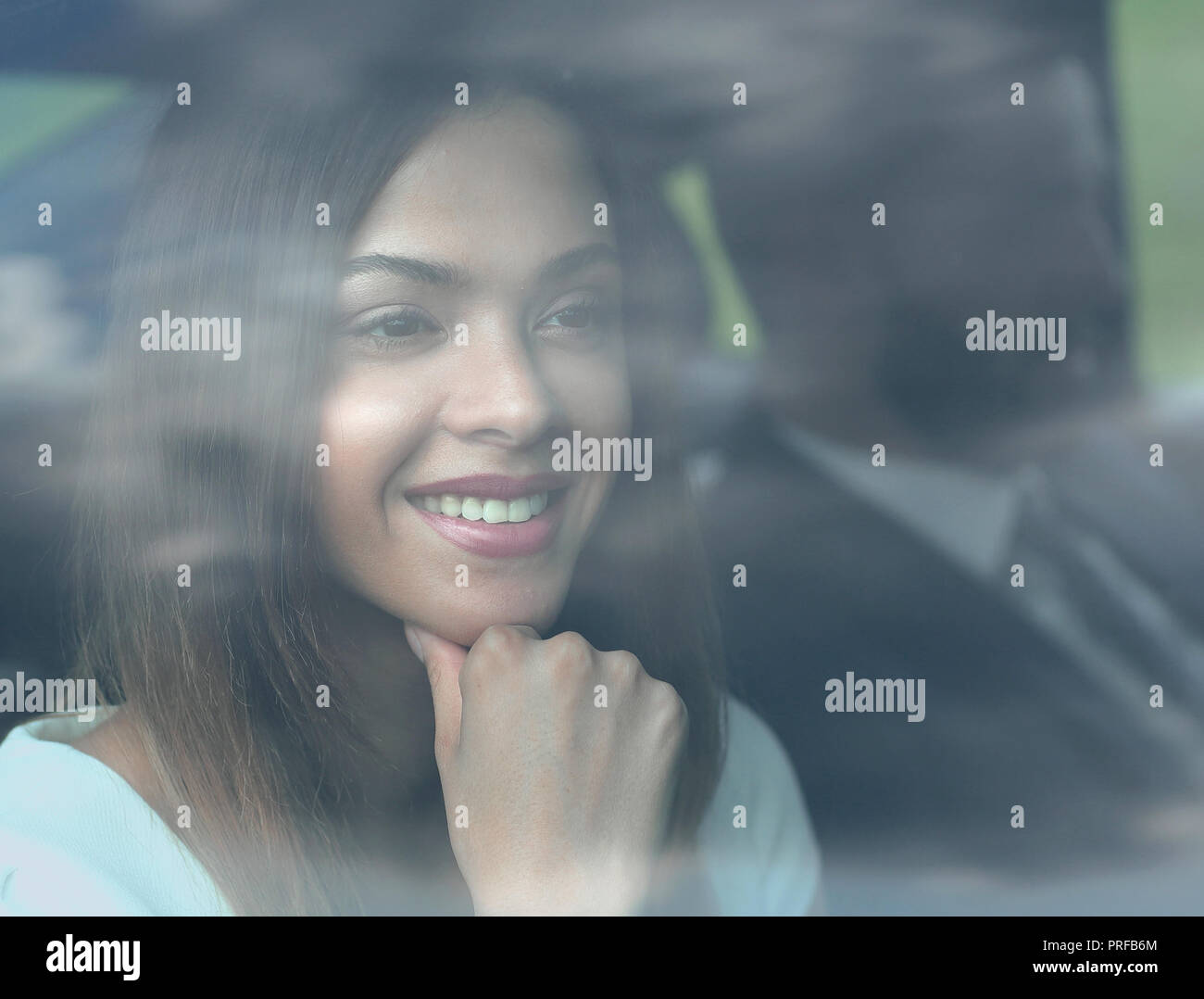 thoughtful business woman sitting in car backseat Stock Photo - Alamy thoughtful business woman sitting in car backseat Stock Photo - Alamy