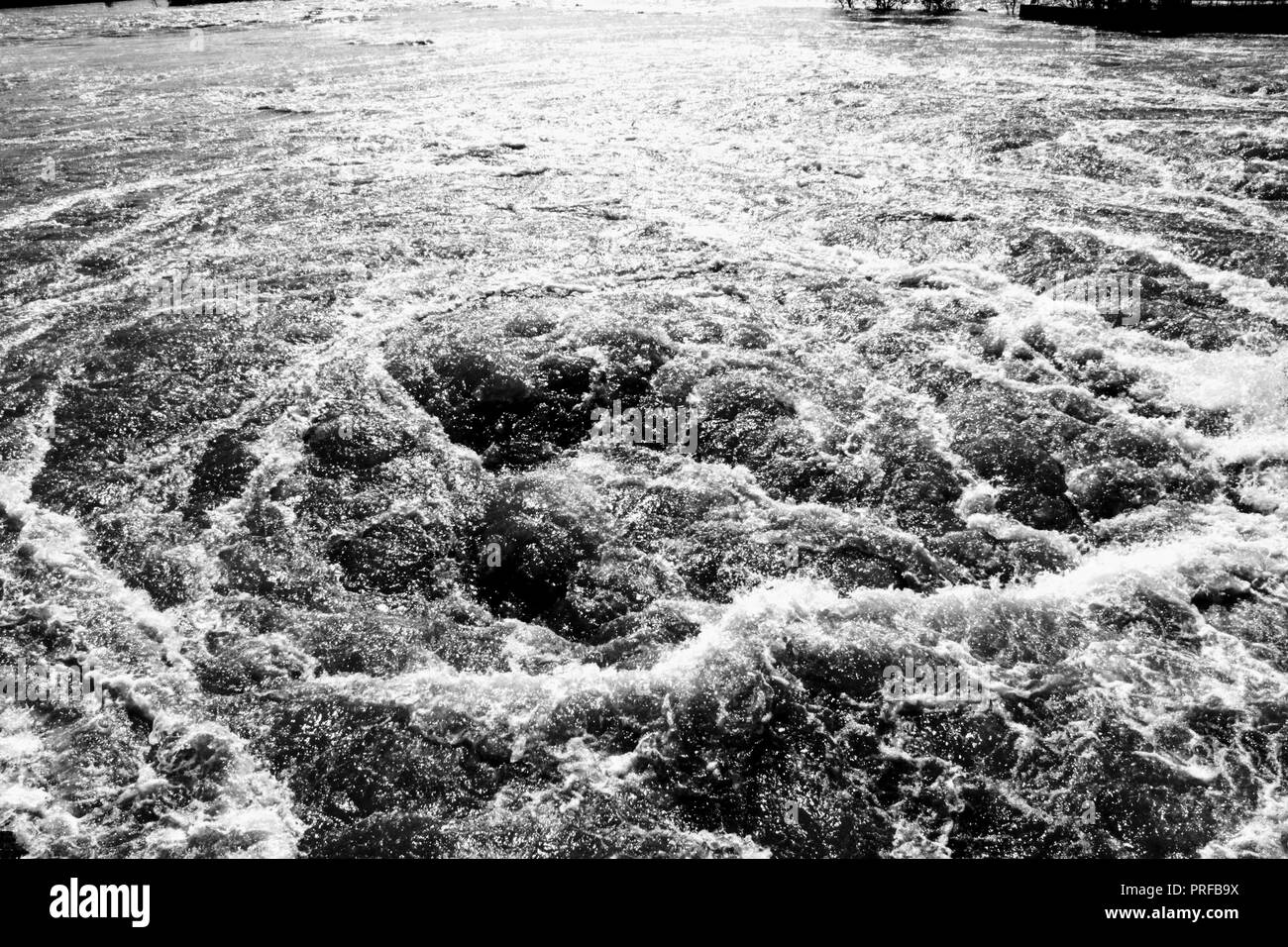 Swirling water at Safe Harbor Dam Stock Photo - Alamy