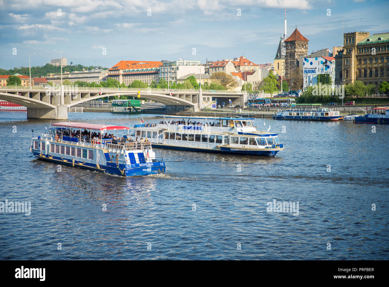 river in Prague Stock Photo - Alamy