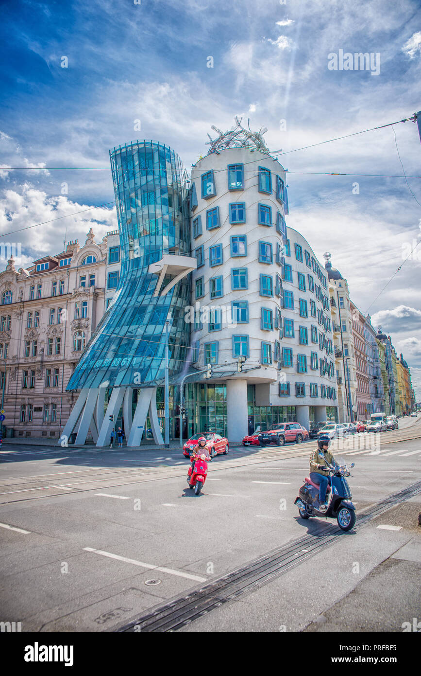 Prague modern architecture hi-res stock photography and images - Alamy