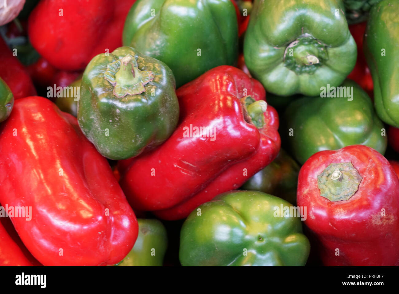 A vegetable market in Portugal offers colorful fruits and vegetables ...