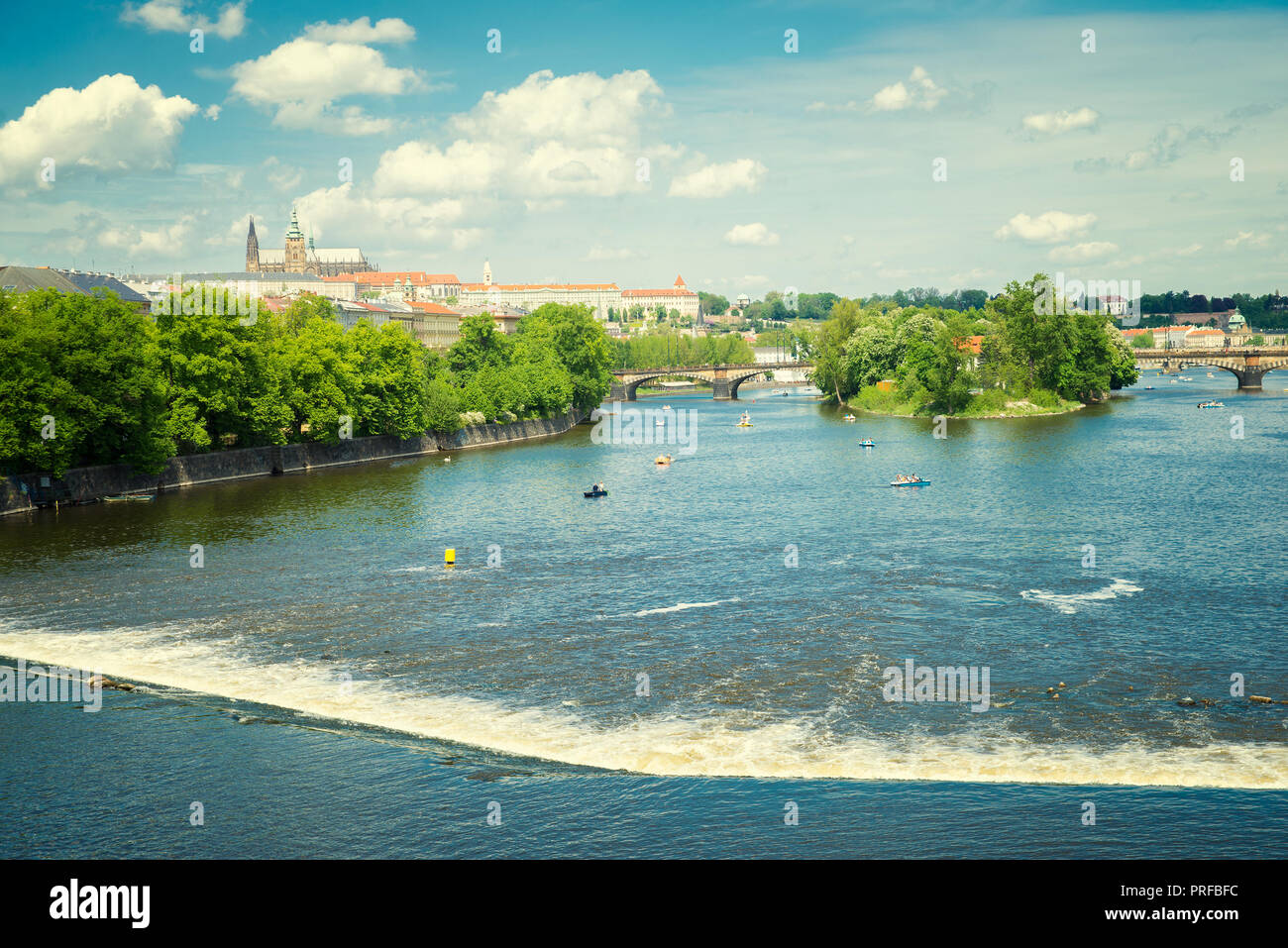 river in Prague Stock Photo - Alamy