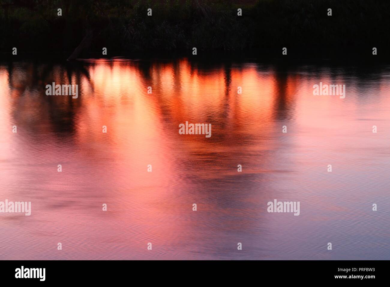 Colorful water texture reflex hi-res stock photography and images - Alamy