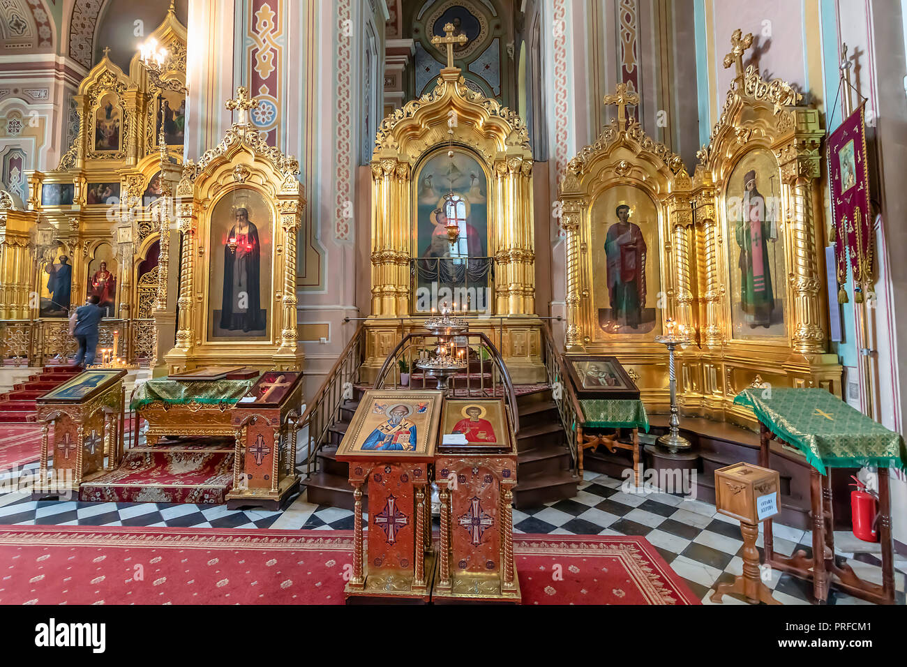 Warsaw, Poland May 31, 2018: Interior of The Metropolitan Cathedral of ...
