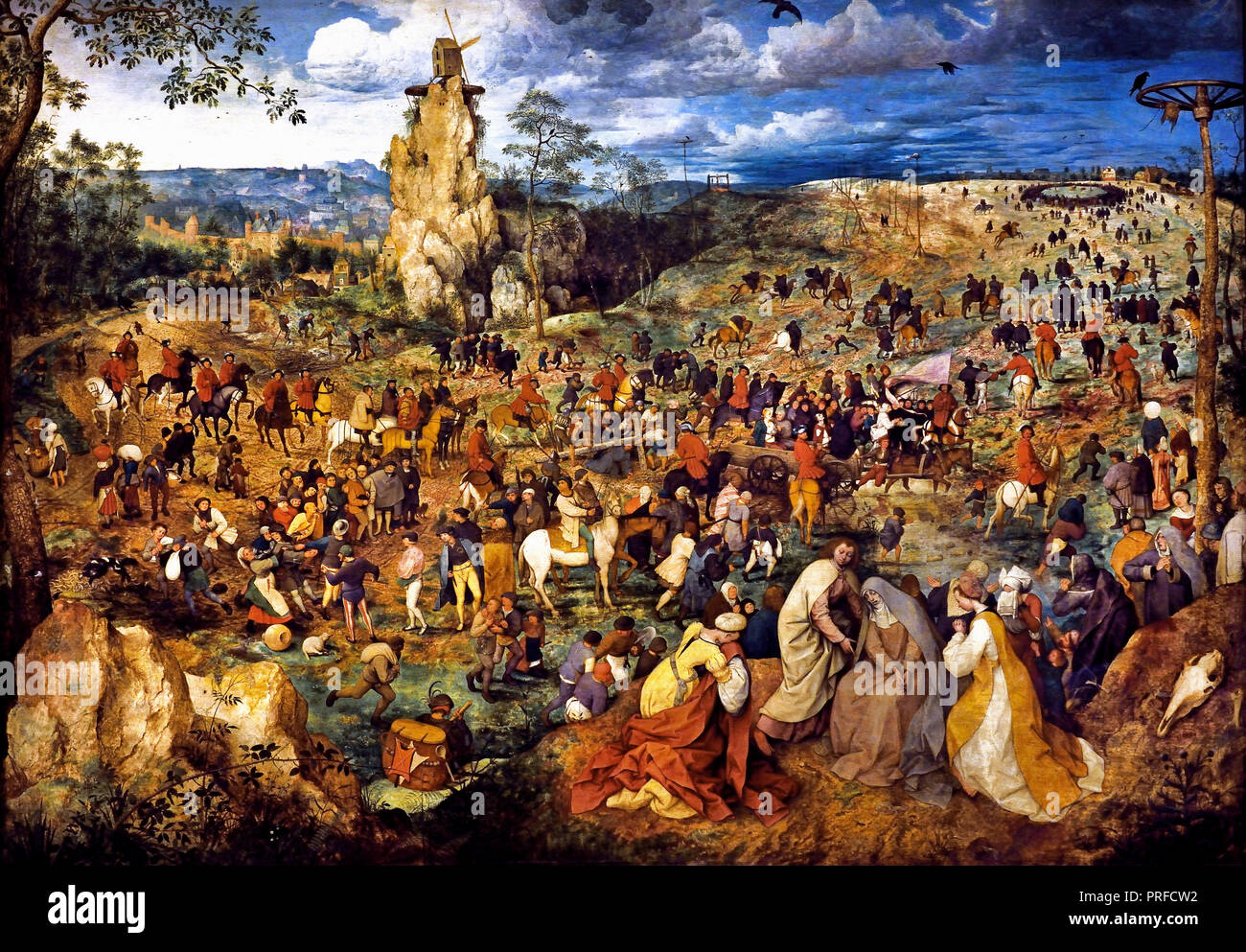 Carrying the cross of Christ 1564 Pieter Bruegel (also Brueghel) the Elder ( 1525-1530 –1569 ...
