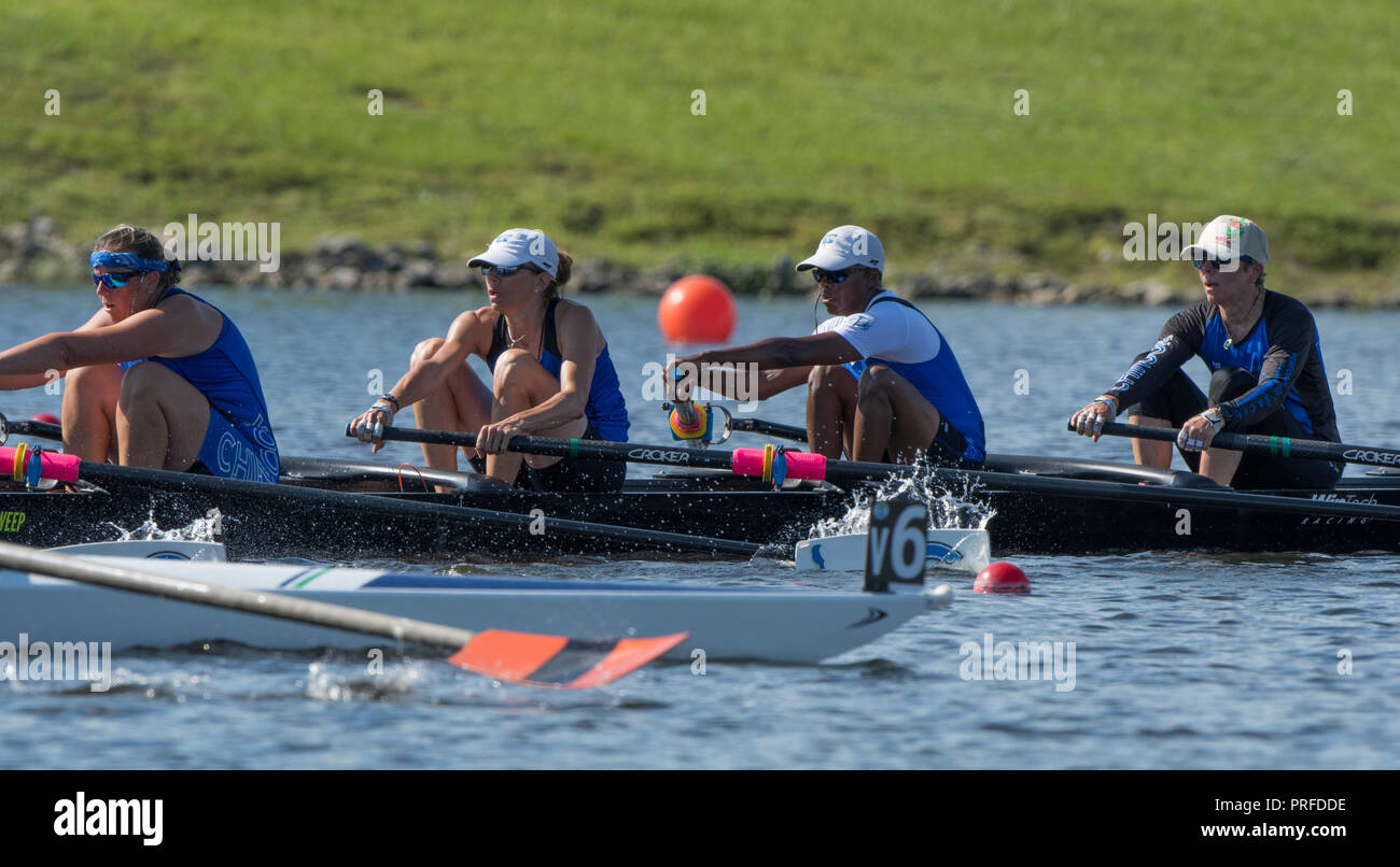 Sarasota, Florida, USA 27th September 2018. USA Whitemarsh Boat Club ...