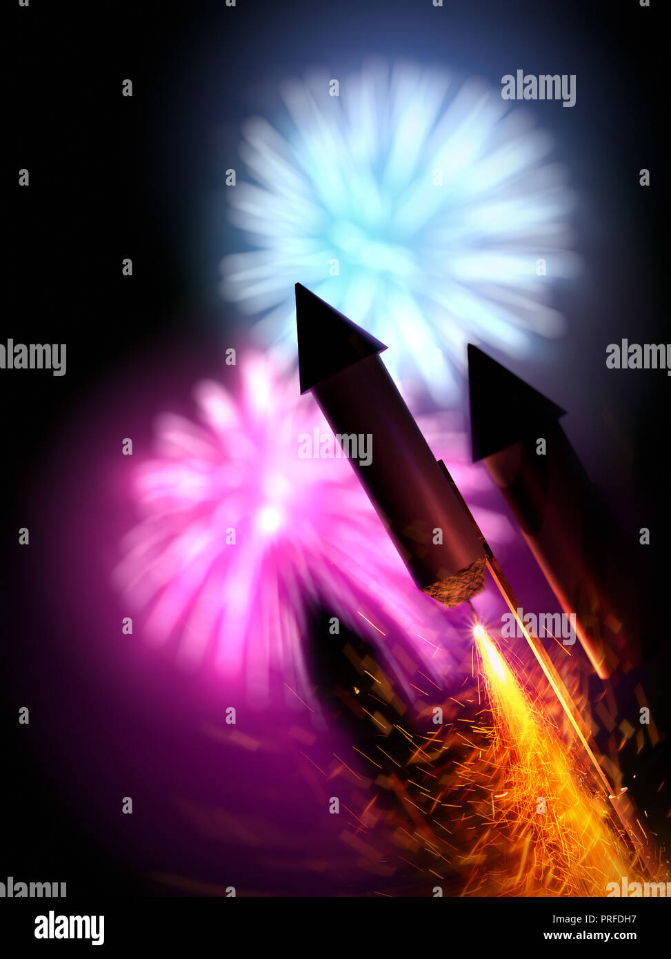 Background image fireworks hi-res stock photography and images - Alamy