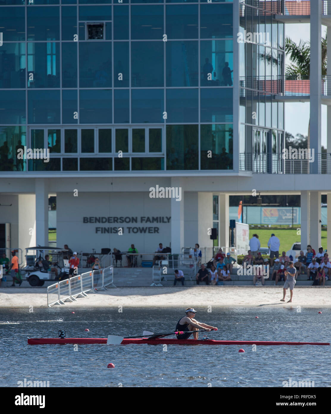 Sarasota, Florida, USA 29th September 2018. FISA, Masters Single Sculls ...