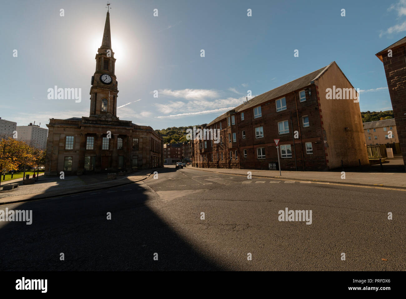 Port glasgow town hi-res stock photography and images - Alamy