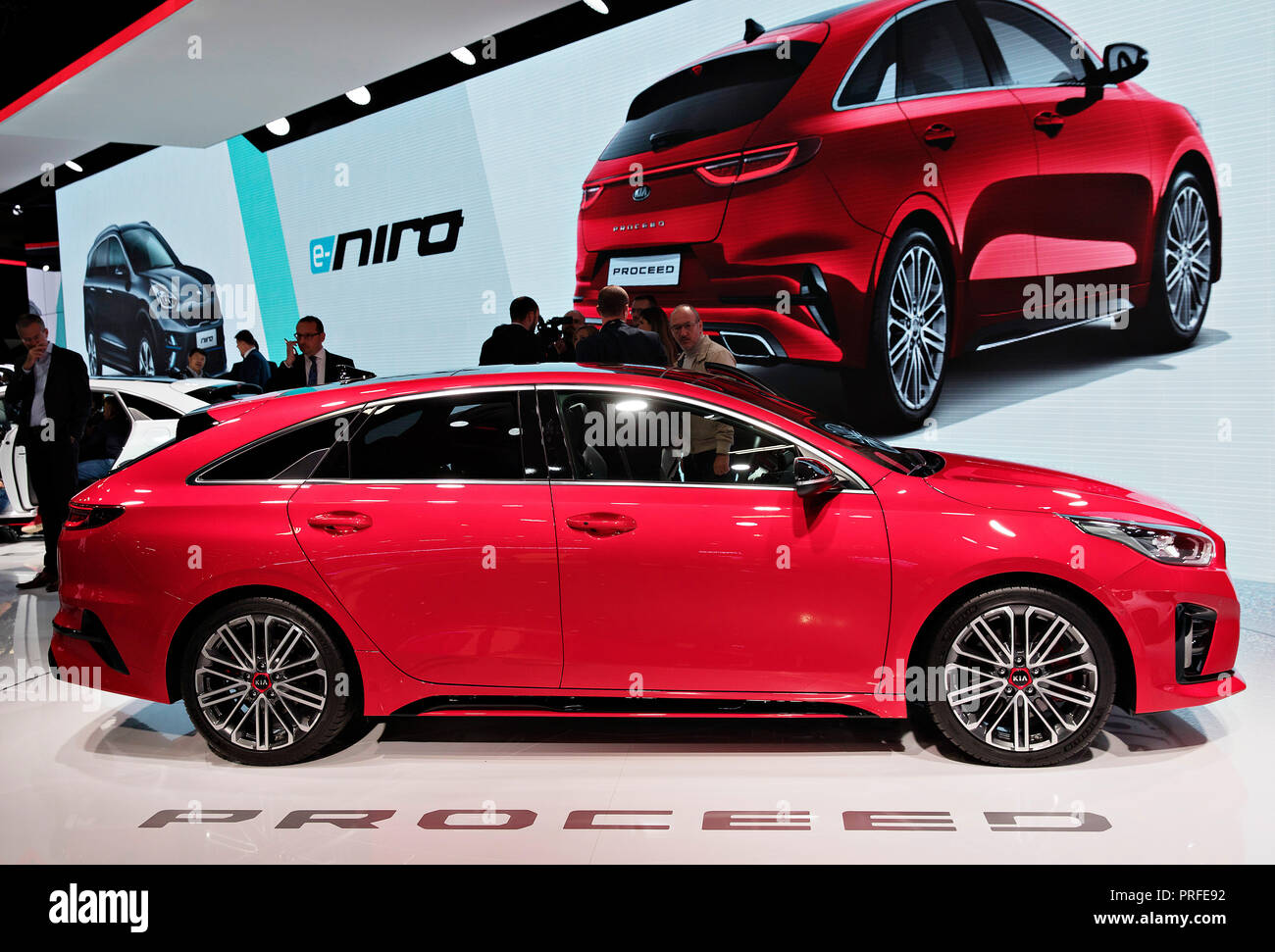 Combi Kia Proceed was unveiled in the World Premiere during the first ...