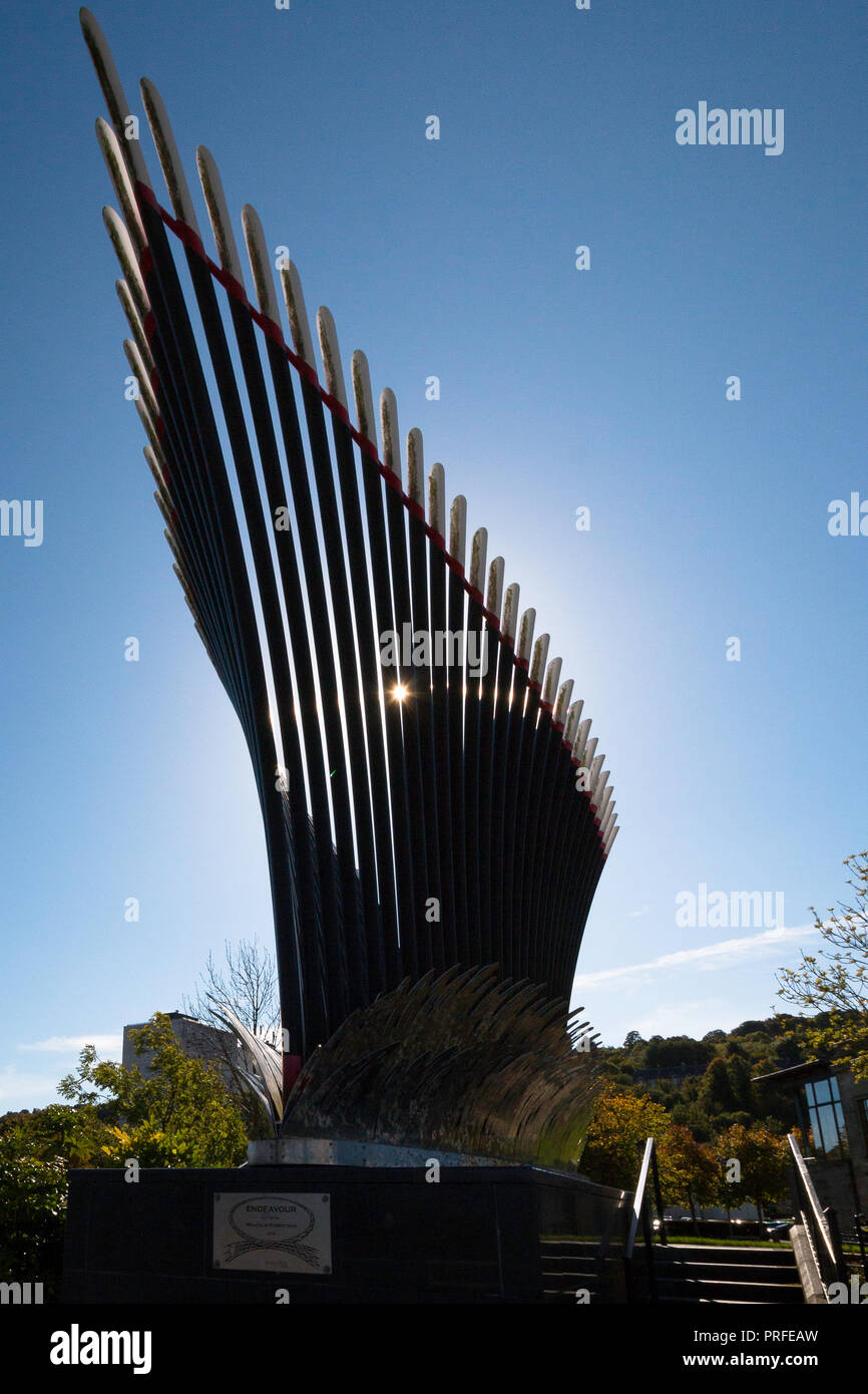 Port Glasgow Scotland Landmark Buildings & River Clyde Coast Line Stock ...