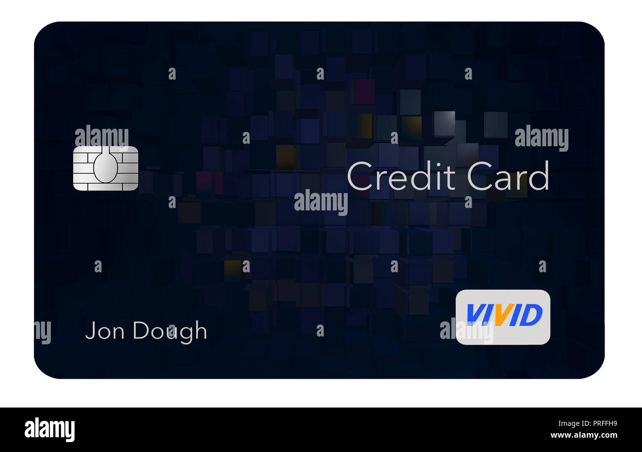 MODERN DESIGN CREDIT CARD- Here is a generic credit card with a minimal ...