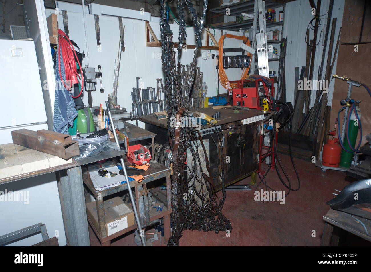 Blacksmith steel stainless hi-res stock photography and images - Alamy