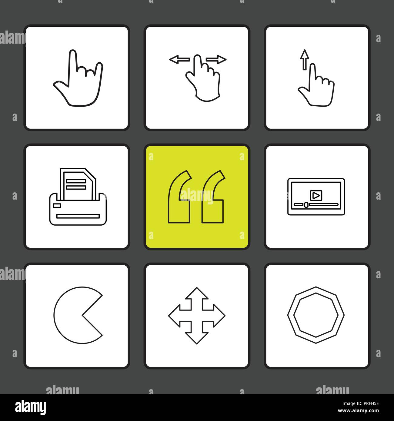 commas , dot , slash , hands , pointer , arrows , directions , signs , ui , user interface ...