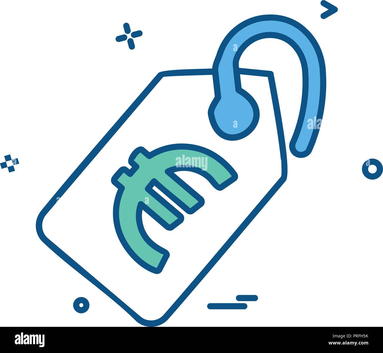 White new price tag dollar Stock Vector Images - Alamy