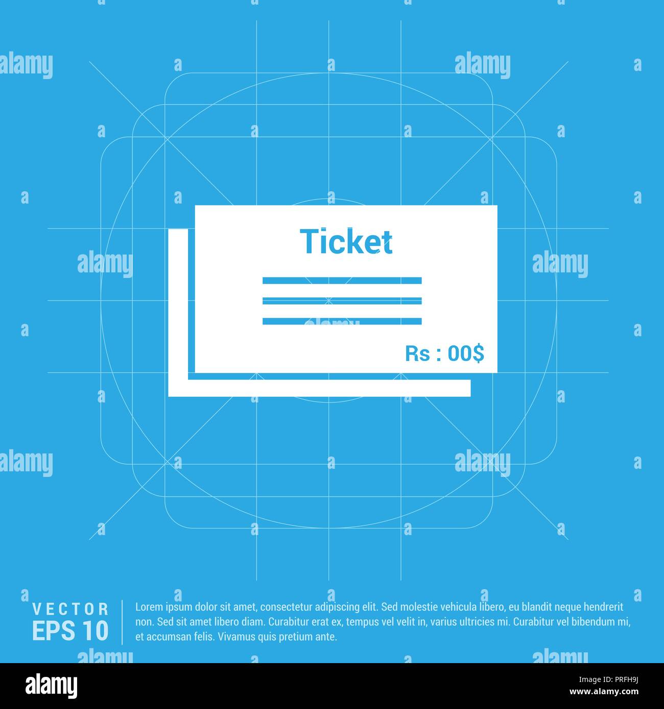 Ticket stubs Stock Vector Images - Alamy
