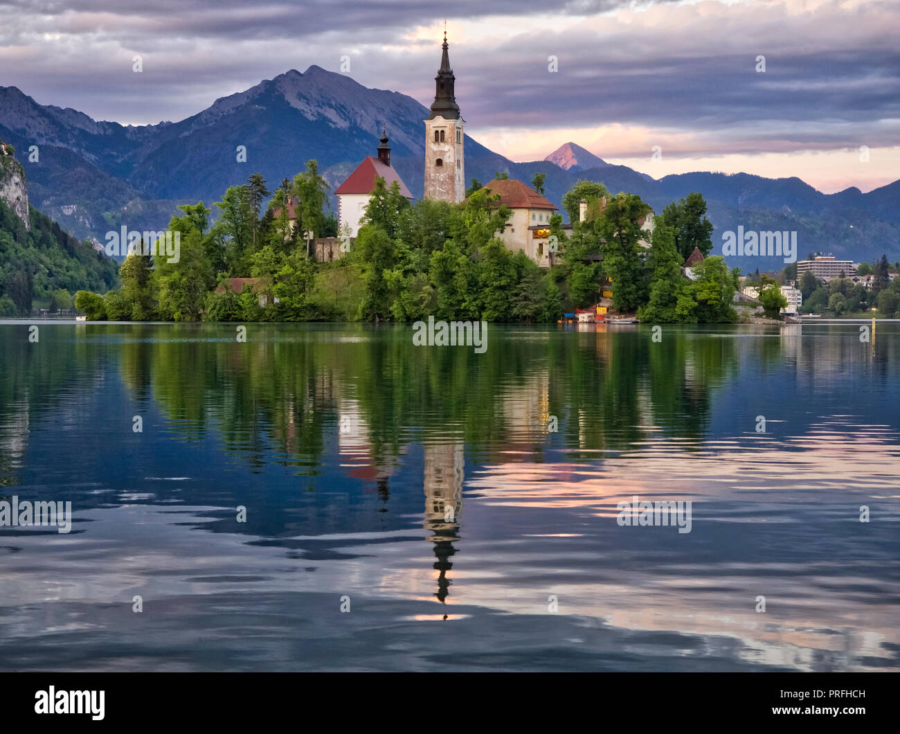 Iconic Lake Bled-Slovenia Stock Photo - Alamy