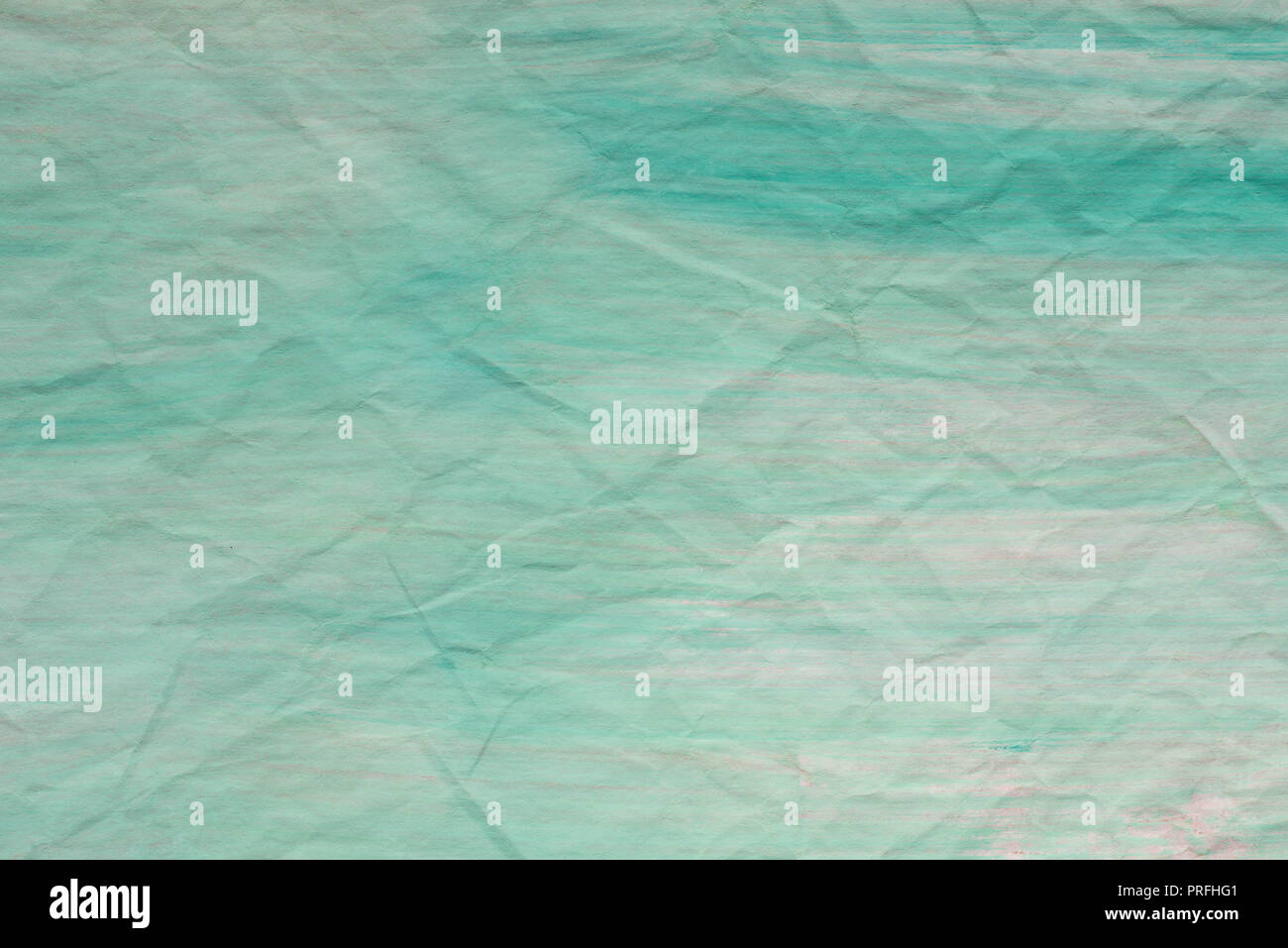 turquoise color background texture painted on recycled paper background ...