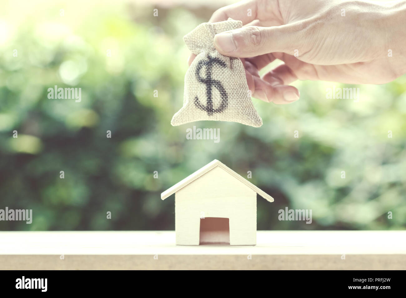 Saving money home hi-res stock photography and images - Alamy