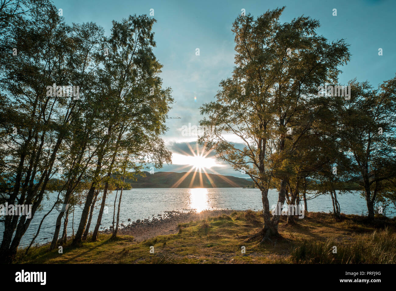 Loch tarff sunset hi-res stock photography and images - Alamy