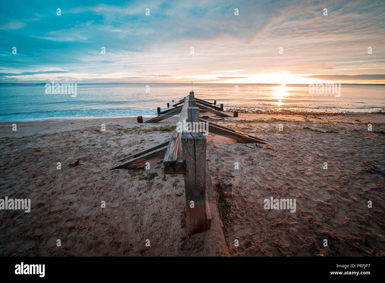 Portobello edinburgh sunset hi-res stock photography and images - Alamy